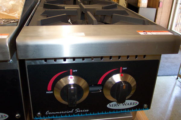 Serv-Ware Gas 2 Burner Hot Plate - Model SHPS-12 - call for best price ...